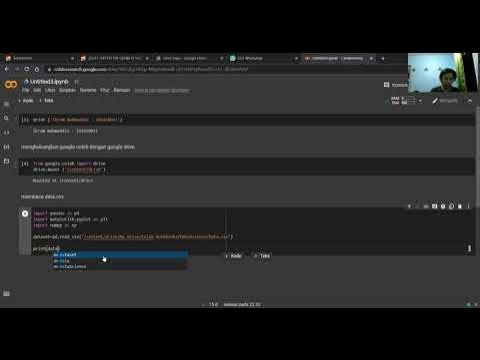 Tutorial Membaca Data.CSV menggunakan google colab dan Mengganti nilai Null dengan Rata-Rata ...