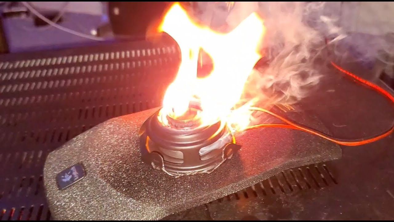 Blowing up speakers at 3AM - YouTube