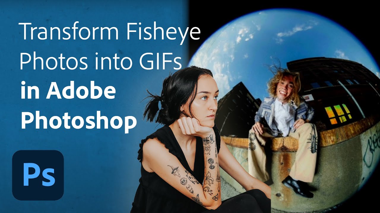 Turn Your Fisheye Photos into Breathing GIFs | Adobe Photoshop - YouTube