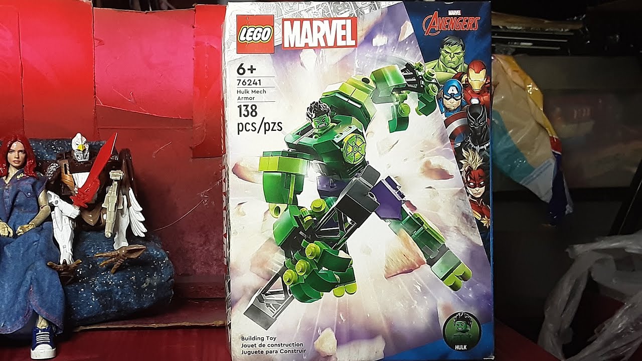 let's build Lego Marvel Avengers Hulk Mech Armor - YouTube