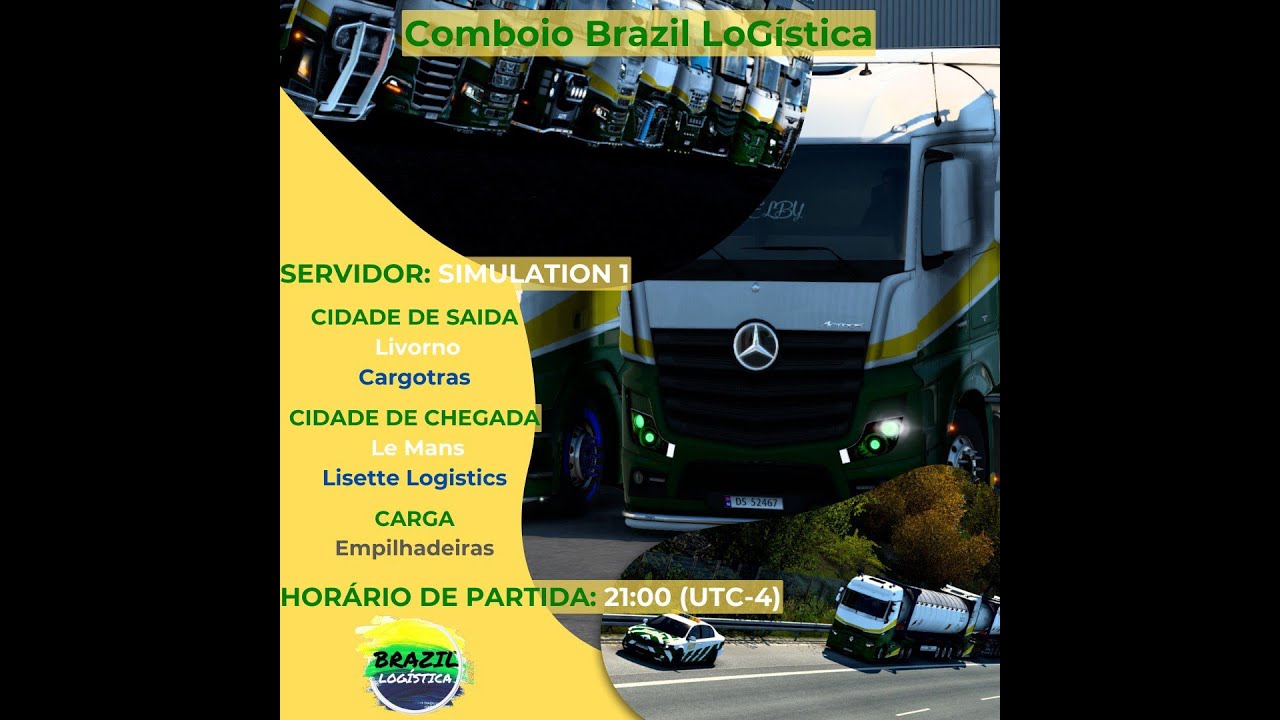 Euro truck simulator 2 - VtLog Projeto Truck - comboio oficial Brazil ...
