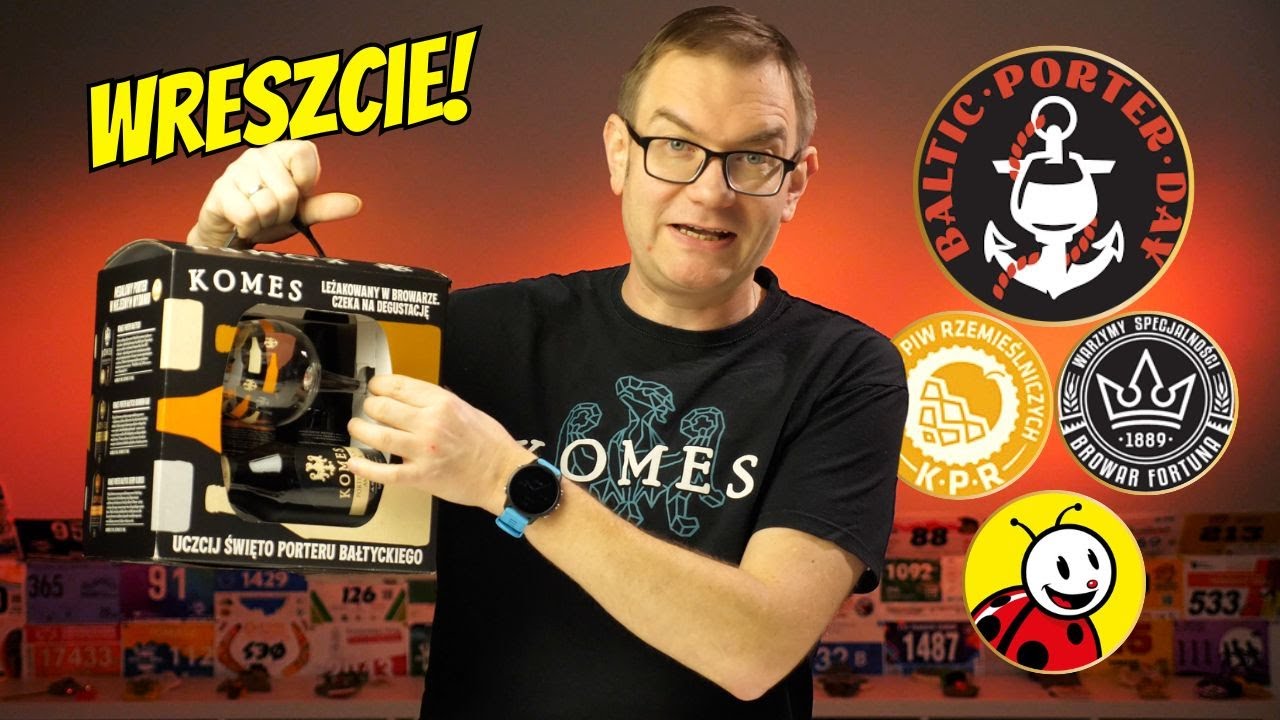 Komes Porter Bałtycki Amburana - Browar Fortuna - YouTube