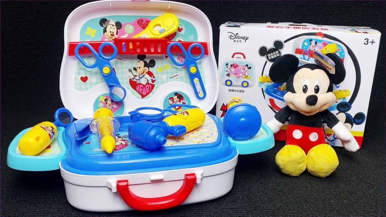 Disney Mickey Minnie Mouse Doctor Hospital Play Set Satisfying with ...