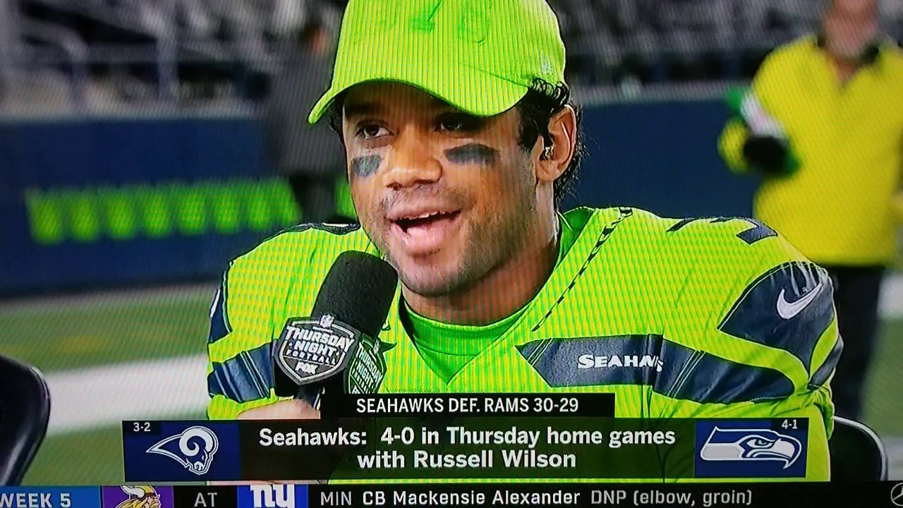 Russell Wilson plays for God first Athletes 4 Christ - YouTube