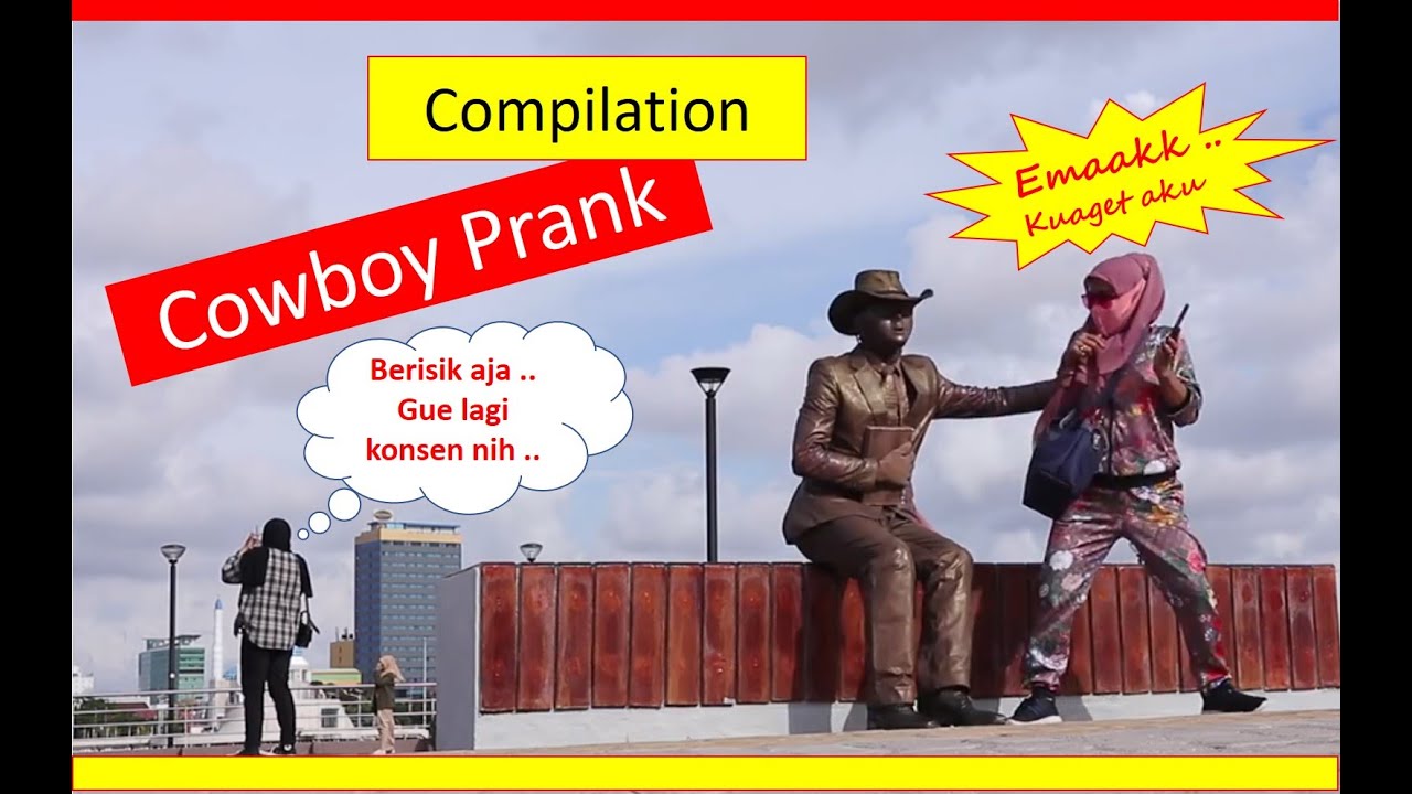 cowboy statue prank / best pranks ever in the world / funny prank ...