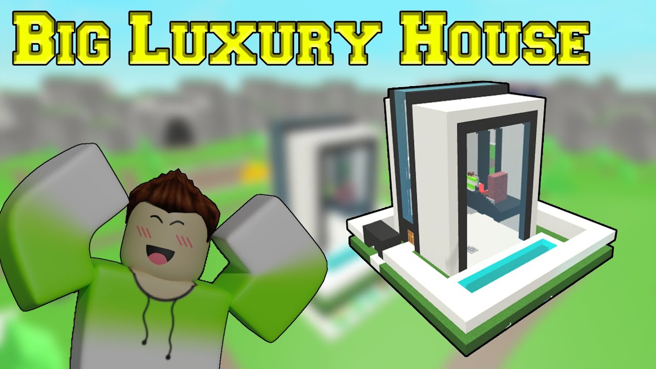 Big Luxury House in Build to Survive Roblox - YouTube