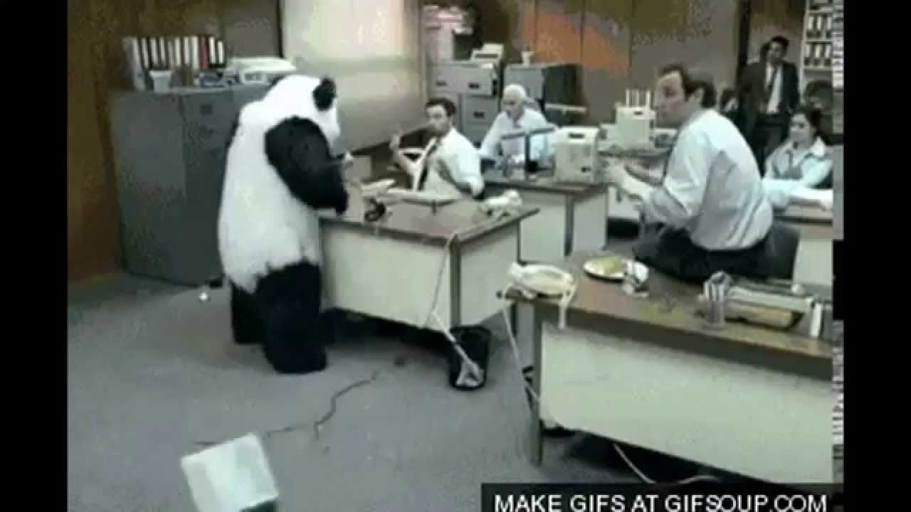 Panda at work - YouTube
