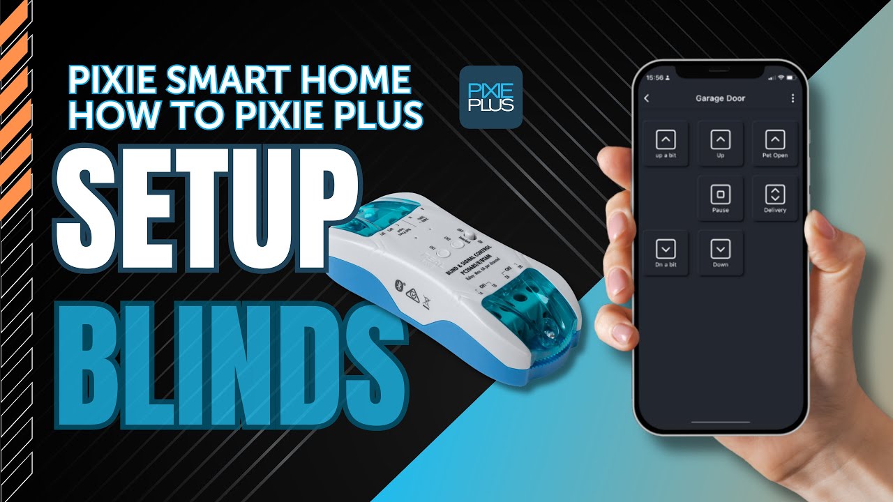 How To Set Up a PIXIE Blind Controller for Motorised Blinds in your Smart Home - YouTube