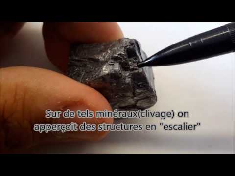 Minéraux : le clivage - YouTube