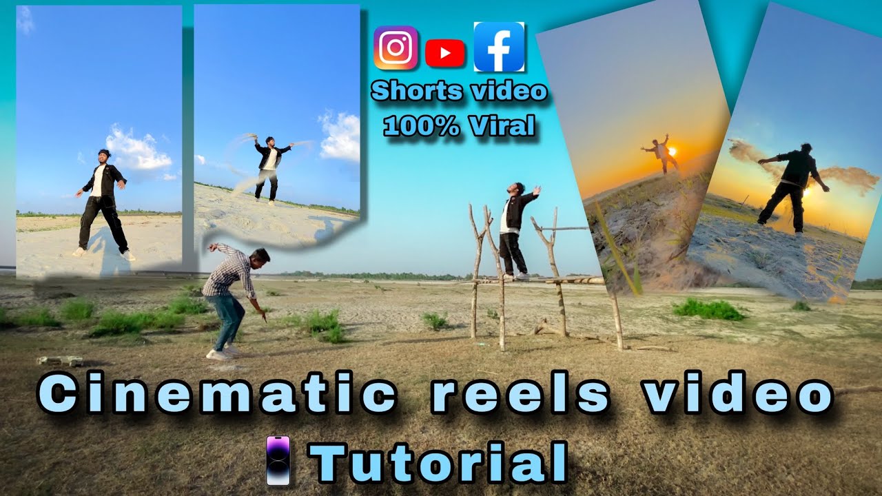 cinematic reels tutorial video | video shooting behind scene - YouTube