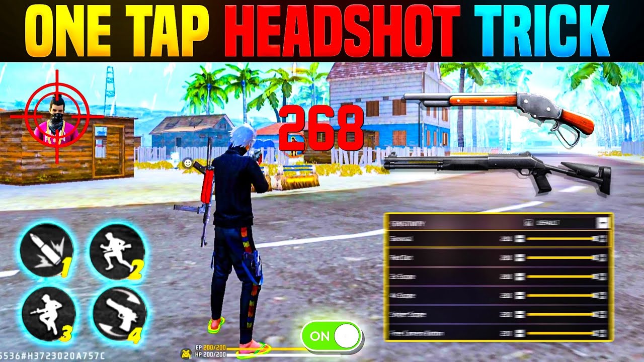 Free Fire Auto Headshot Trick 2025 Sensitivity | 2gb, 4gb, 6gb Ram ...