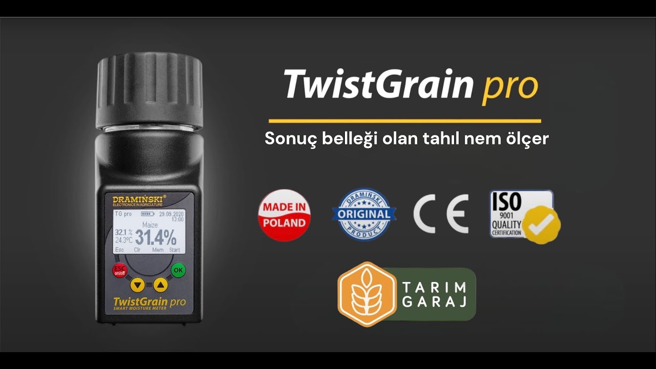 Draminski Twist Grain Pro Tahıl Depolama Teknolojisinin Son Sözü ...