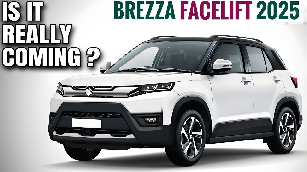 New Maruti Brezza Facelift 2025 - Is It Really Coming? | New Brezza ...
