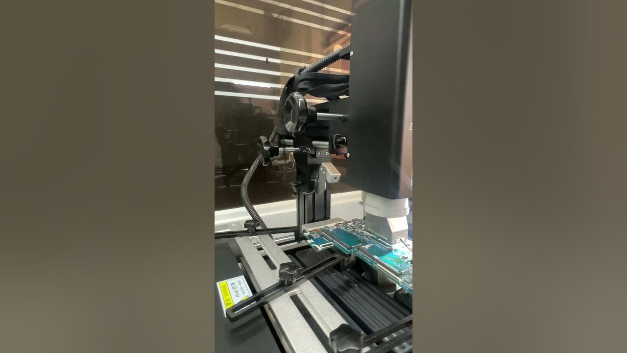 REMOVE CPU USING BGA MACHINE 🔥💡 - YouTube