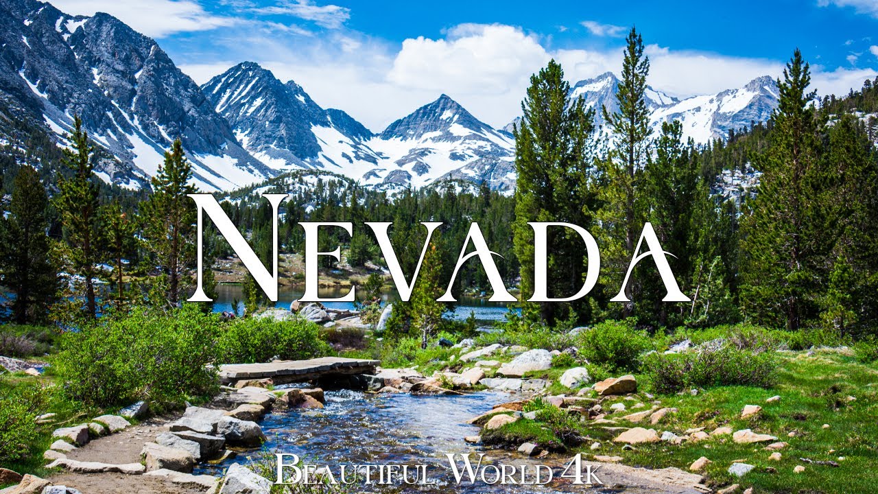 Nevada 4K UHD - Scenic Relaxation Film With Peaceful Music and Nature ...