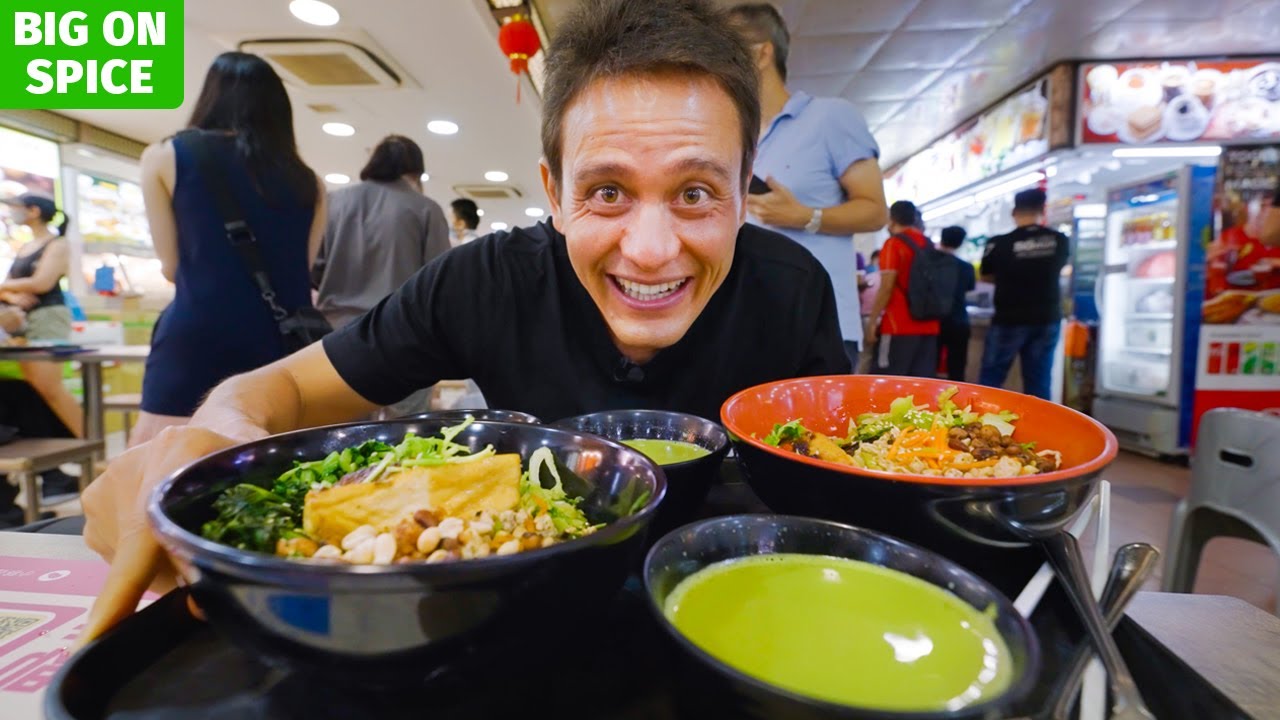 Singapore’s Healthiest Food!! THUNDER TEA RICE - $6.80 Farm to Table ...