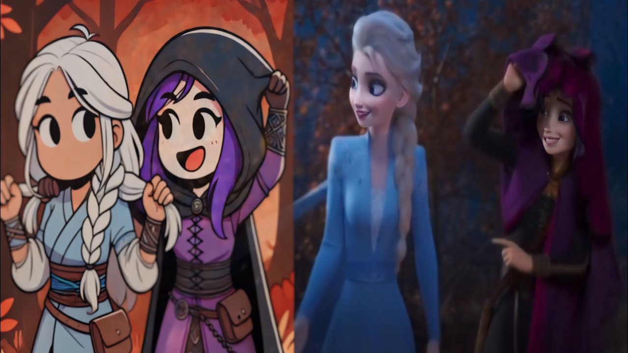 Frozen 2 Elsa funny Drawing memes -Try not To laugh || 7 - YouTube