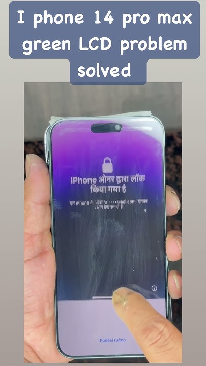I phone 14 pro max green LCD problem solved 👍 # iPhone#repairing ## ...