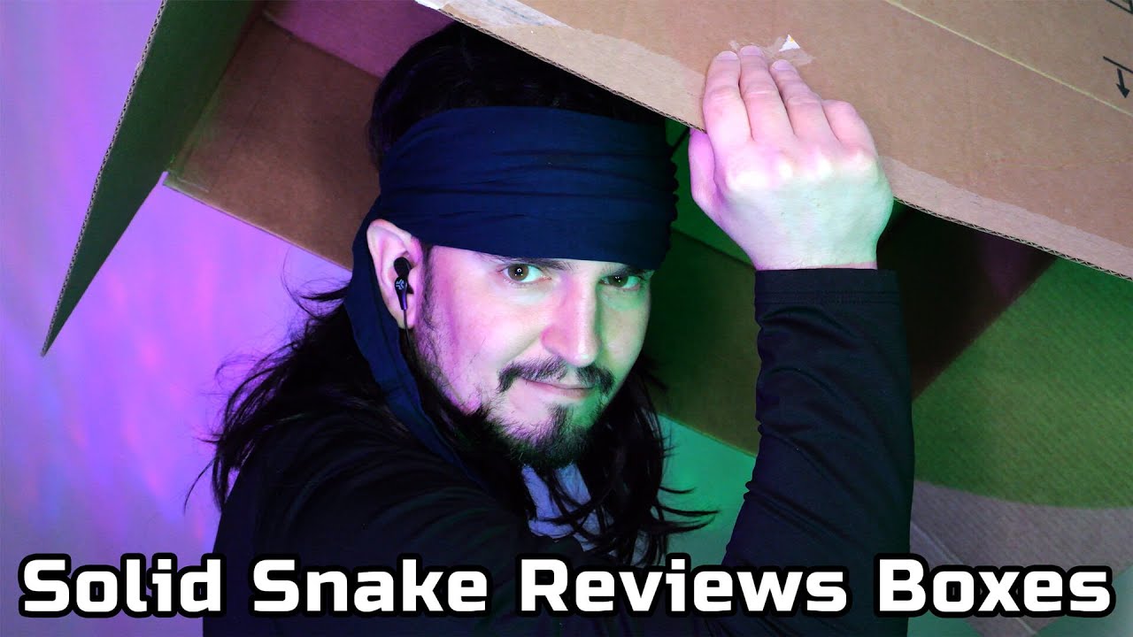 ASMR Roleplay Solid Snake Reviews 7 Boxes | Soft Spoken + Tapping ...