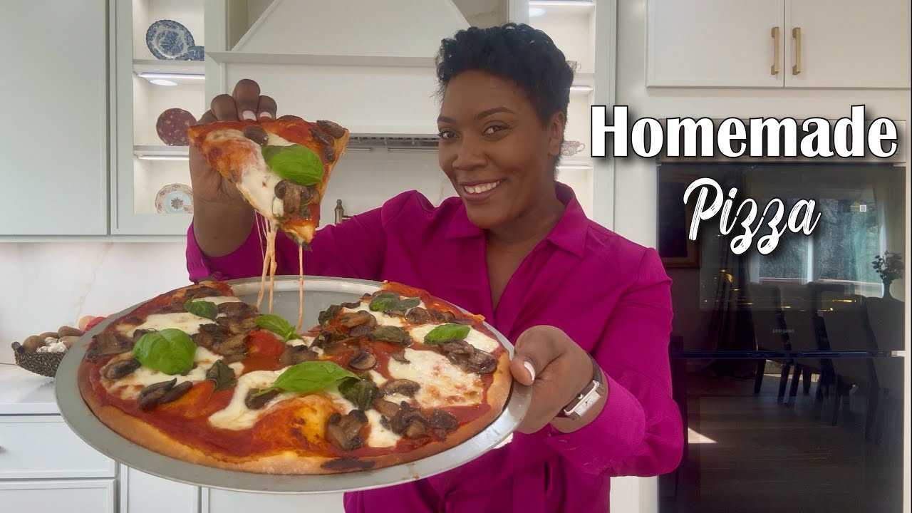 How To Make Homemade Pizza | Basic Pizza Dough Recipe - YouTube