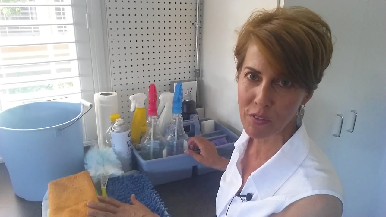 How to clean efficiently, to save time! - YouTube