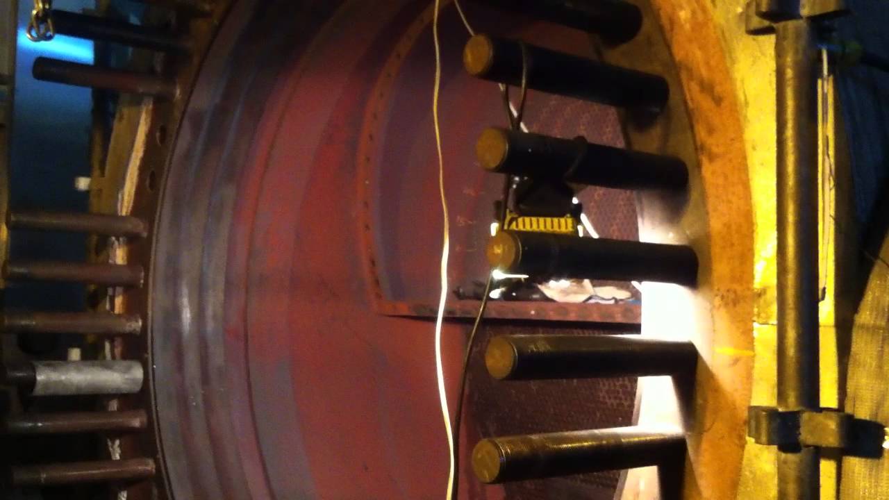 Explosive tube plugging of a power plant high pressure feedwater heater ...