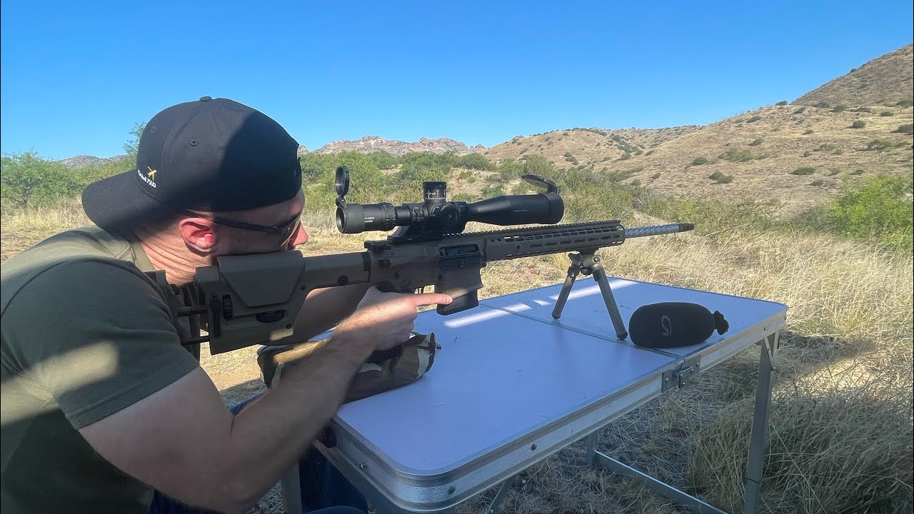 First time long range shooter - YouTube