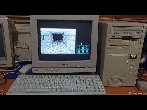 Dungeon Master (DOS Gameplay Sample) - YouTube