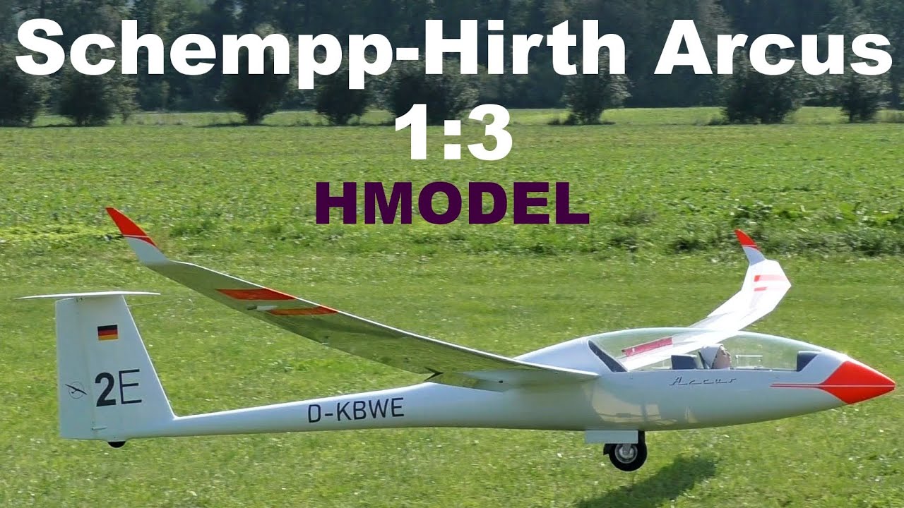 Arcus HMODEL, giant scale RC glider, 2020 - YouTube