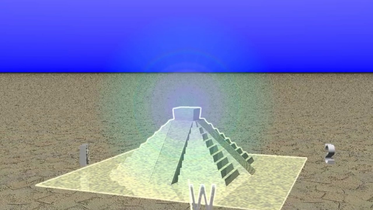 chichen itza El Castillo Shadow - YouTube