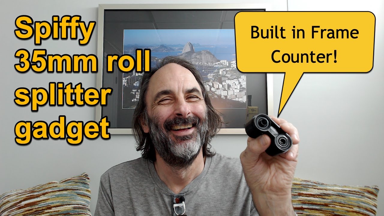 Spiffy 35mm Roll Splitter Gadget - YouTube
