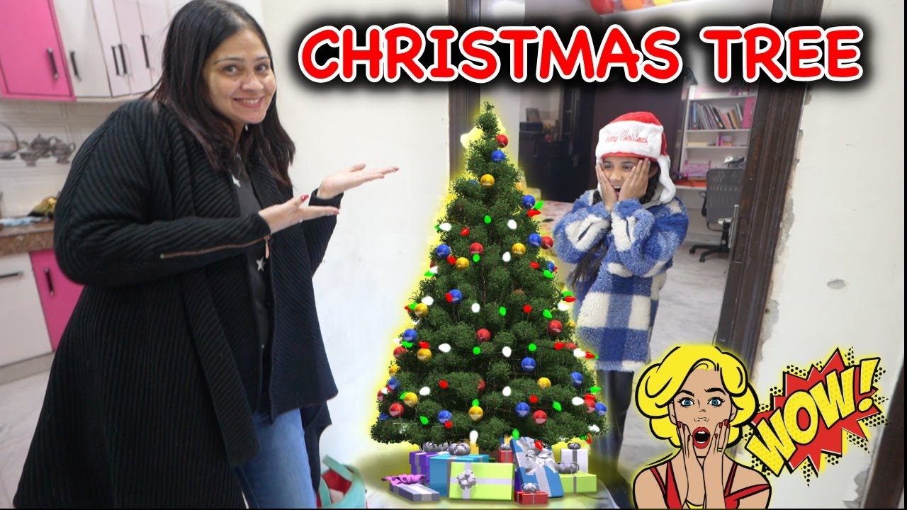 CHRISTMAS Tree 🎄SURPRISE for GUNEET 😱 | Harpreet SDC - YouTube