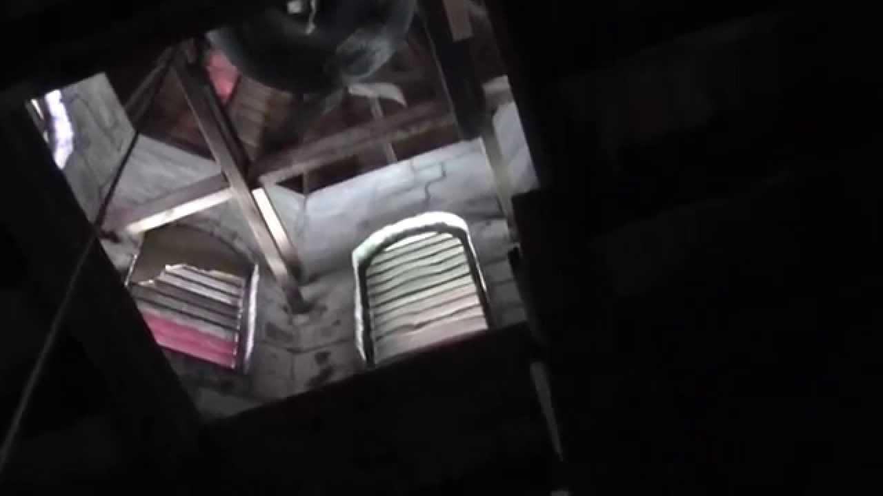 Climbing the bell tower - YouTube