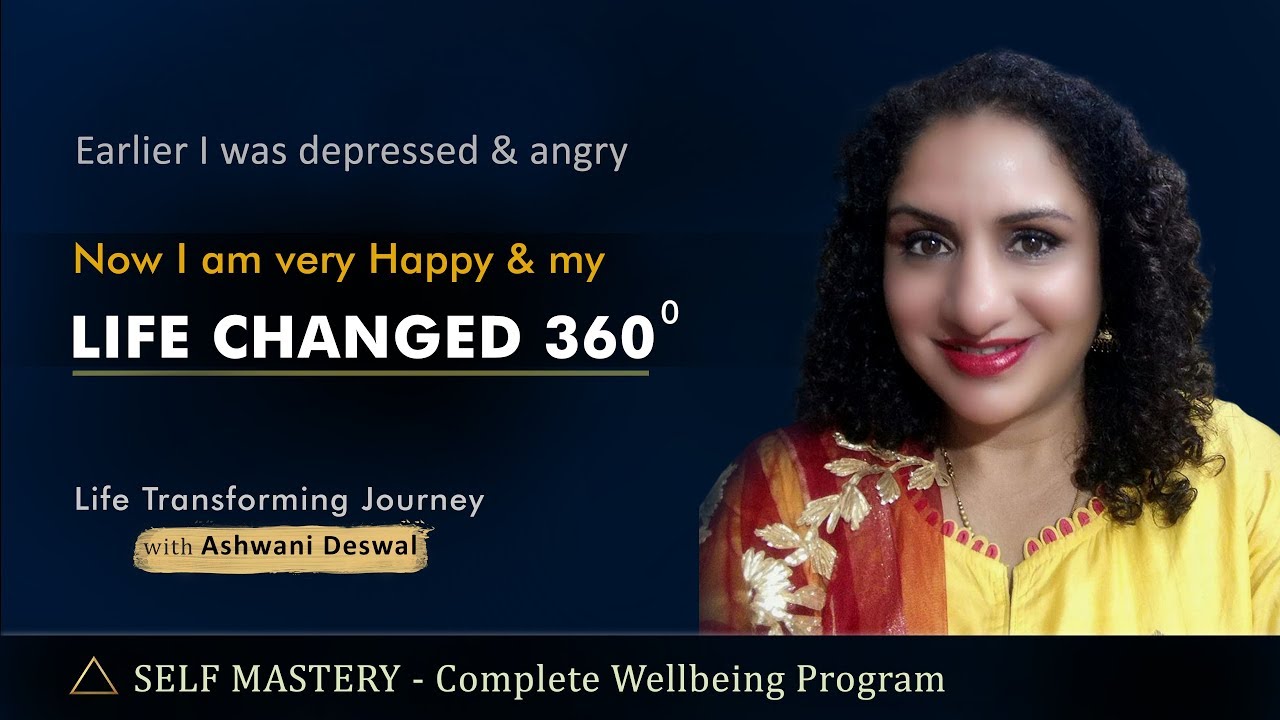 Ashwani Deswal: Self Mastery Testimonial - YouTube