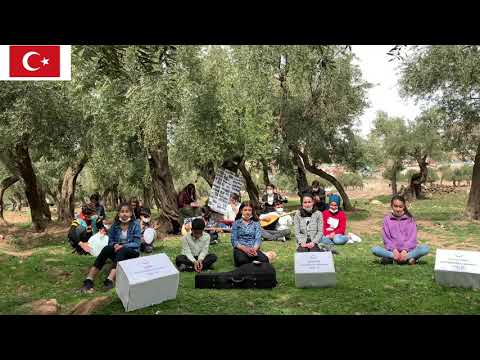 18 Mart Çanakkale Zaferi ve Şehitleri Anma Günü anısına Mardin Derik Namık Kemal İlkokulu Ortaokulu