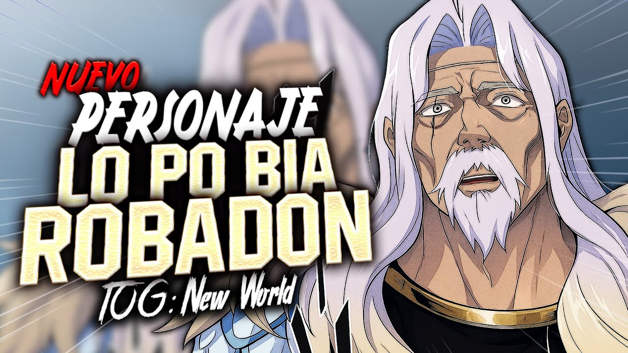 NUEVO PERSONAJE! ROBADON! KIT HABILIDADES! Tower of God: New World ...