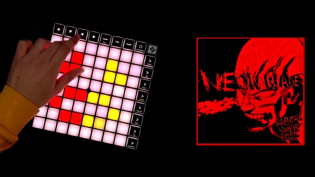 NEON BLADE - MoonDeity // Launchpad Cover - YouTube