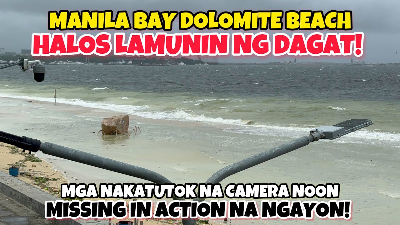 HALOS LAMUNIN NA NG DAGAT ANG DOLOMITE BEACH! - YouTube