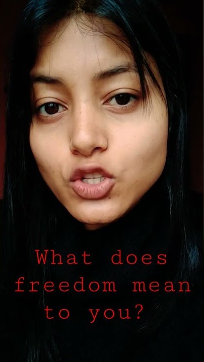 what does freedom mean to you? #indianindependence #75thindependenceday ...