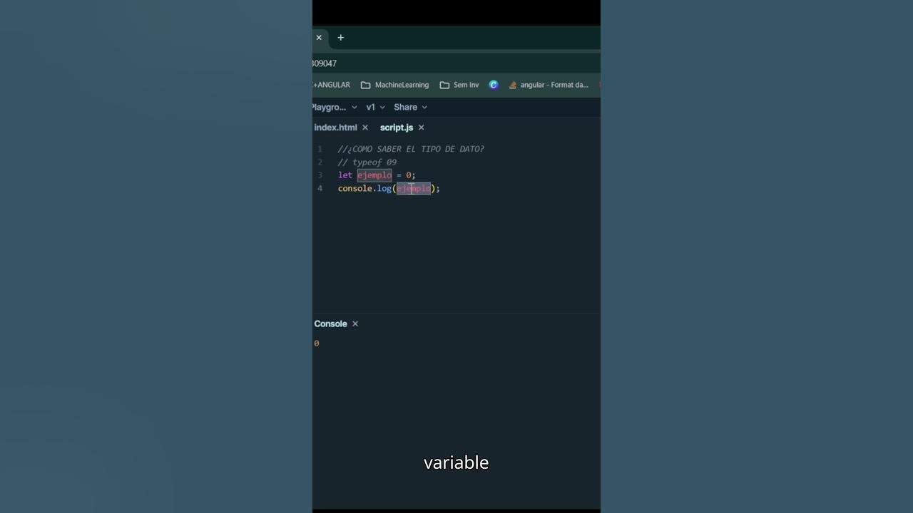 Operador TypeOf #javascript - YouTube