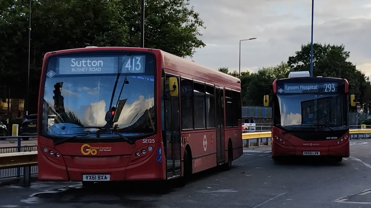 FRV - London Bus Route 413 | Sutton BR - Morden | SE125 - YX61 BXA | Go ...