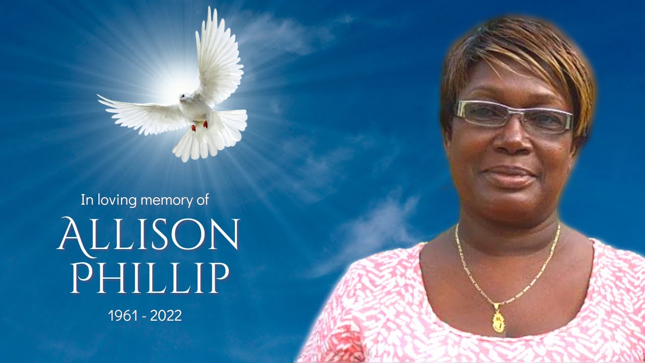 In loving memory of Allison Phillip - YouTube