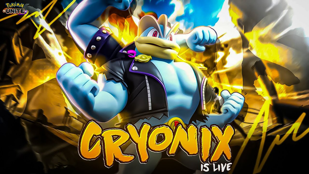 Cryonix is Live! | Pokemon unite Live Stream #pokemonunite - YouTube