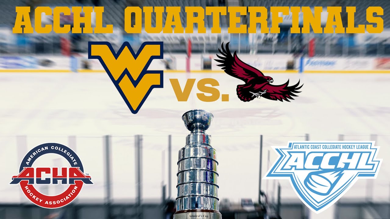 West Virginia vs. St. Joe's ACCHL Quarterfinals - YouTube
