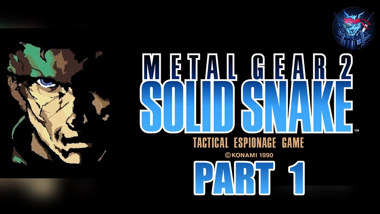 Metal Gear 2: Solid Snake (1990) - Complete Walkthrough Part 1 - YouTube