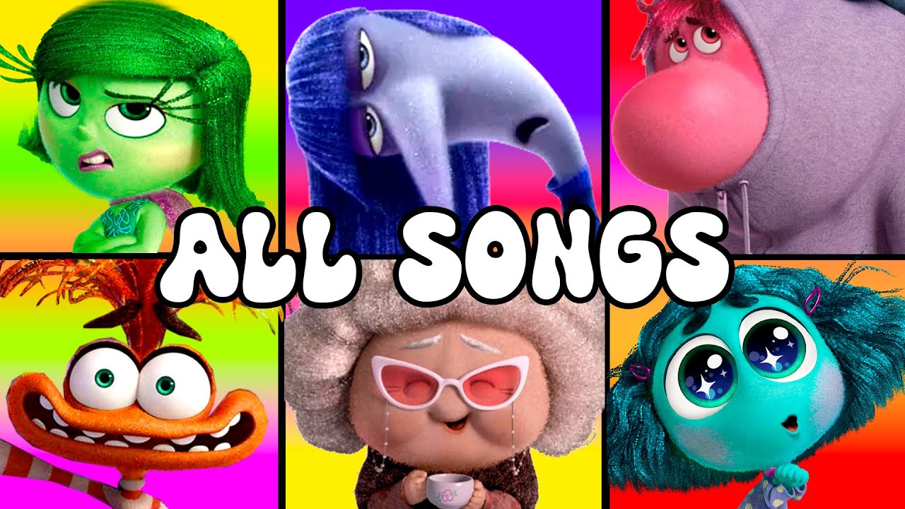 All Inside Out 2 Songs And Music Videos! Part 2 - YouTube