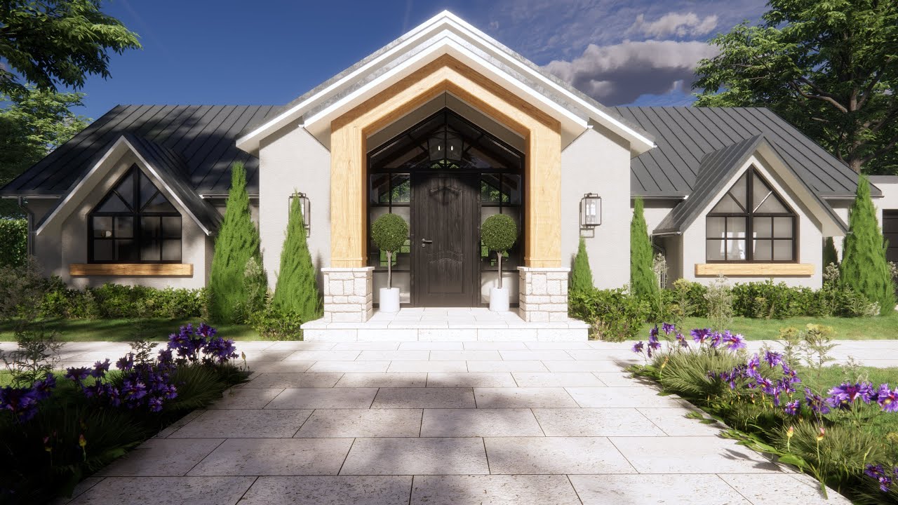 🔴 15x8 m luxury HOUSE TOUR small and MODERN HOUSE design IDEAS [with ...