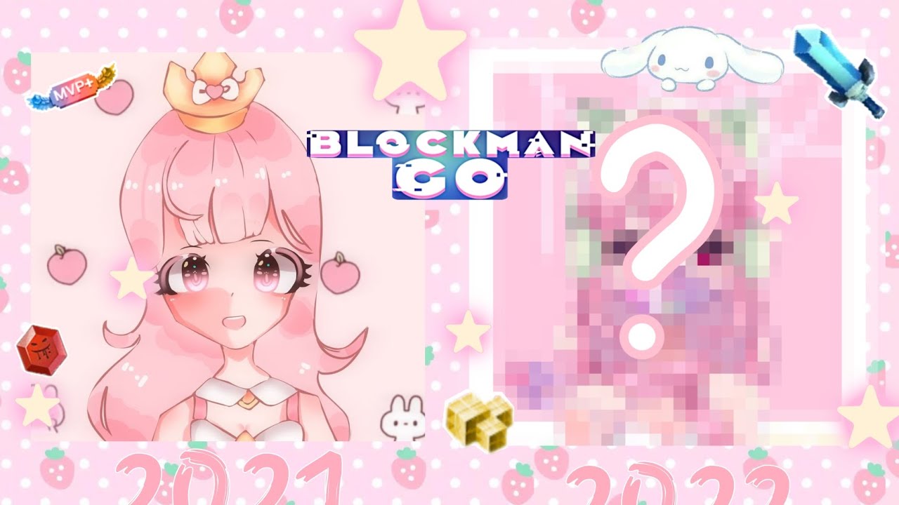 🎀2021 VS 2022 BLOCKMANGO AVATAR DIGITAL DRAWING🌸 |blockman go youtube ...