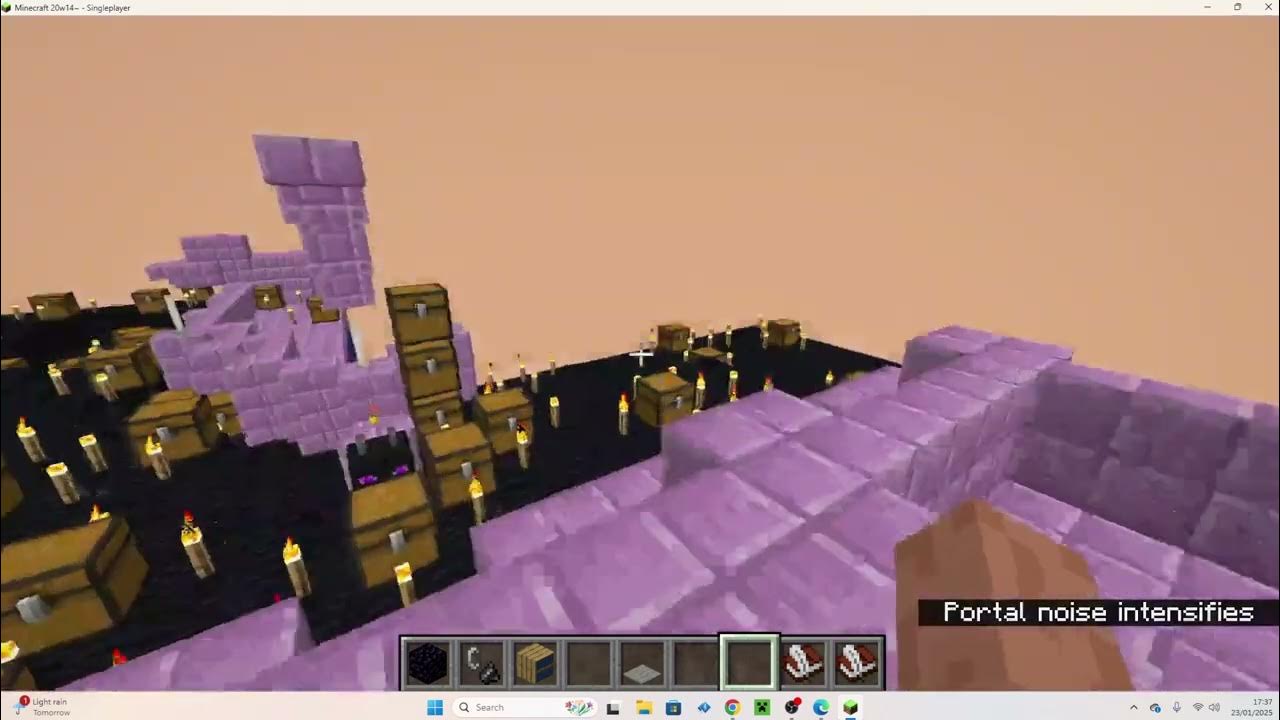 I've played the INFINITE DIMENSION Minecraft Snapshot - YouTube