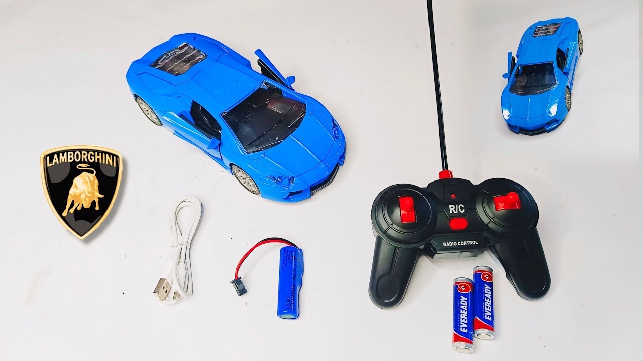Radio Control Lamborghini Unboxing Video | OPEN DOOR R/C CAR || - YouTube